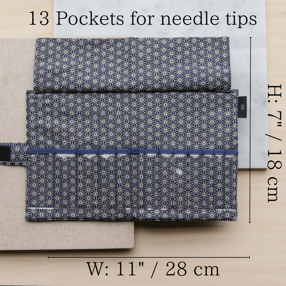 Seeknit Needle Cases for Interchangeable Circular Needles